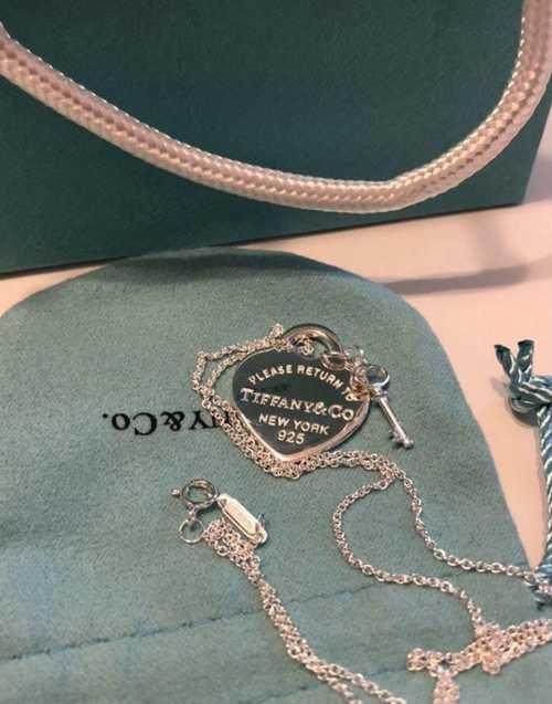 Подвеска Tiffany сердце оригинал
