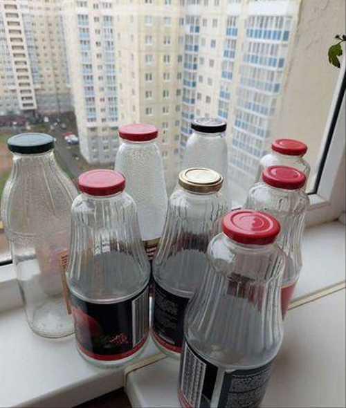 Бутылка стеклянная