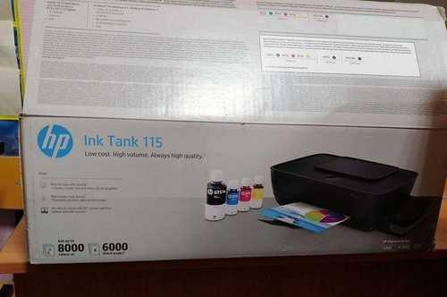 Принтер hp ink tank 110 series обзор