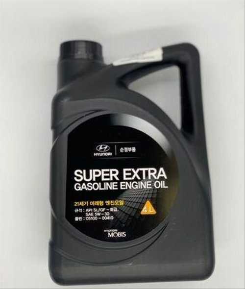 Масло super extra. Super Extra 5w30. Хундай супер Экстра 5w30. 05100-00110 SB-10 Hyundai super Extra 5w30 SL/gf-3/. Super Extra 5-30 оригинал 2023.