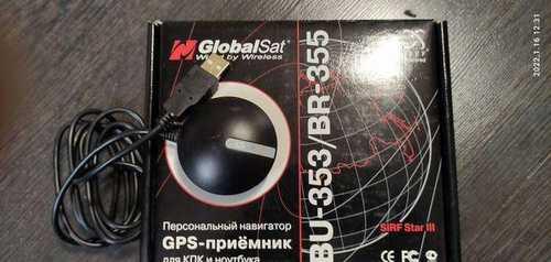 Навигатор,GPS-приемник GlobalSat BU-353