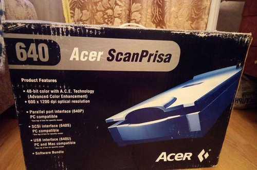 Сканер Acer Scan Prisa 640
