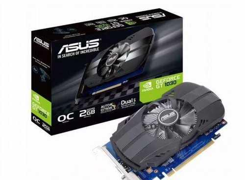 Asus GT 1030 2Gb DDR5 (PH-GT1030-O2G) Новая