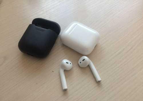 Наушники TWS Apple Airpods белый (2 поколение)