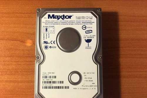 Жесткий диск maxtor 120 gb