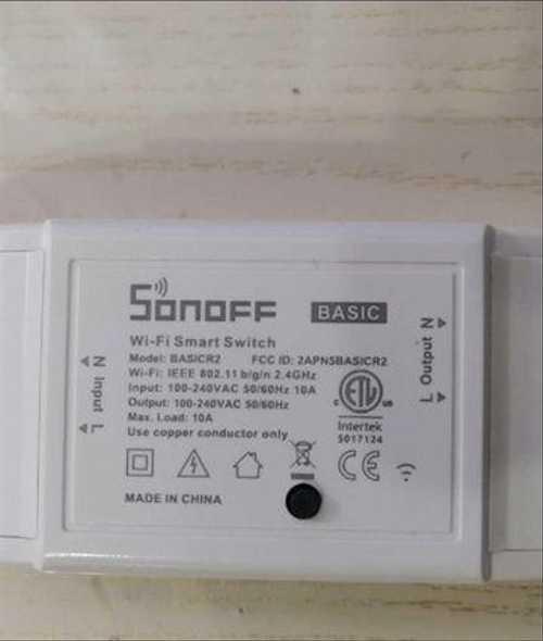 Wifi реле sonoff basic