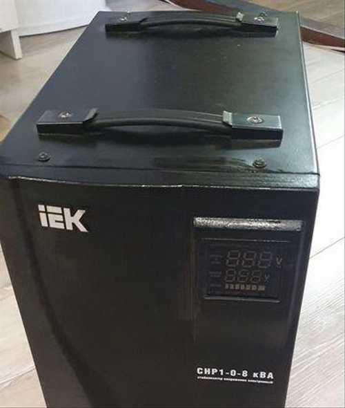 Стабилизатор напряжения IEK 8 ква (снр1-0-8)