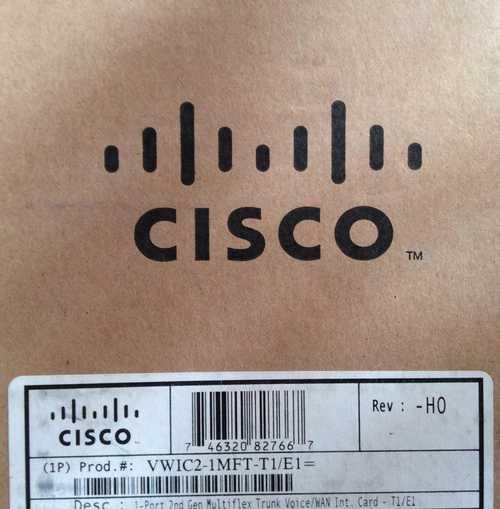 Cisco vwic2-1MTF-T1/E1