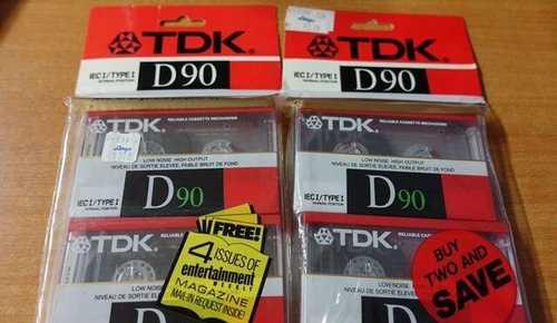 TDK D90 за пару Made in USA