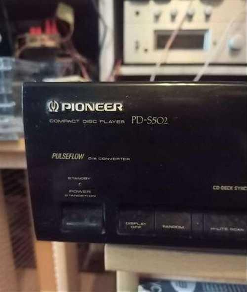 Cd проигрыватель pioneer PD S502/WL