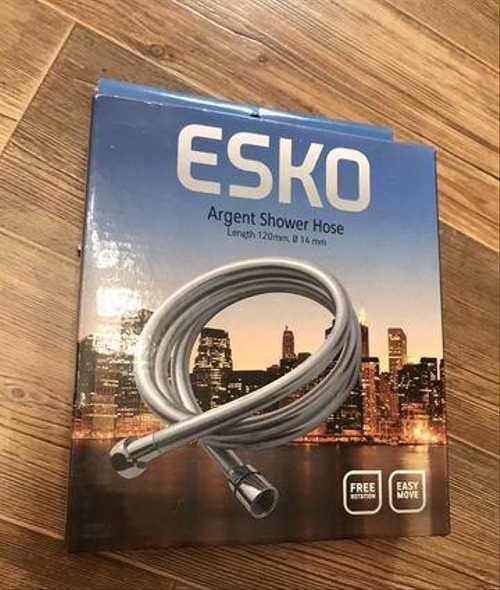 Шланг для душа, гибкая подводка esko, 120 см