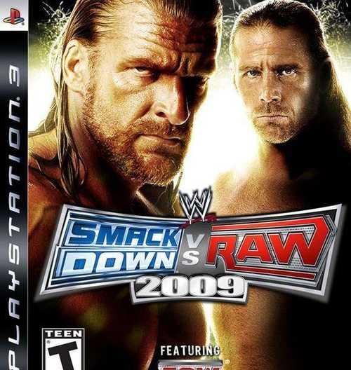 Игра Smack Down vs Raw 2009 (PS3) б/у