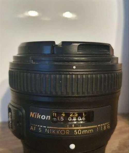 Объектив на nikon 50mm f1.8 35mm f1.8 200mm f3.5
