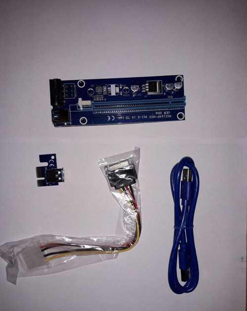 USB 3.0 pci-e Riser Card 1x - 16x