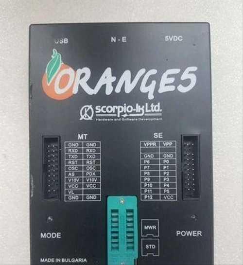 Универсальный программатор Orange5 с адаптерами
