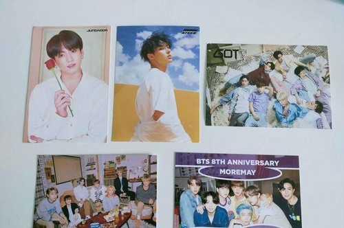 Kpop открытки мужские группы