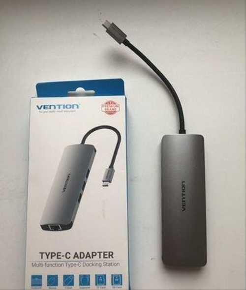 Vention 3 док-станция usb-хаб type C 9 в 1