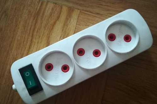 Колодка для удлинителя с кнопкой отключения | Festima.Ru - Мониторинг .
