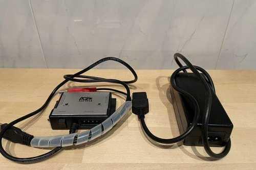 Переходник IDE SATA USB с адаптером питания