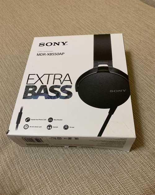 Наушники sony MDR-XB550AP Extra Bass