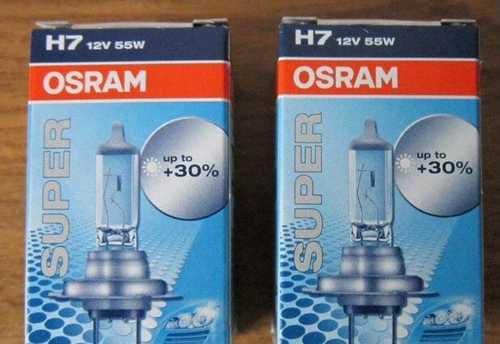 Осрам h7 +30. Осрам h7 супер. H7 Osram super +30% артикул. Осрам плюс 30 h7.