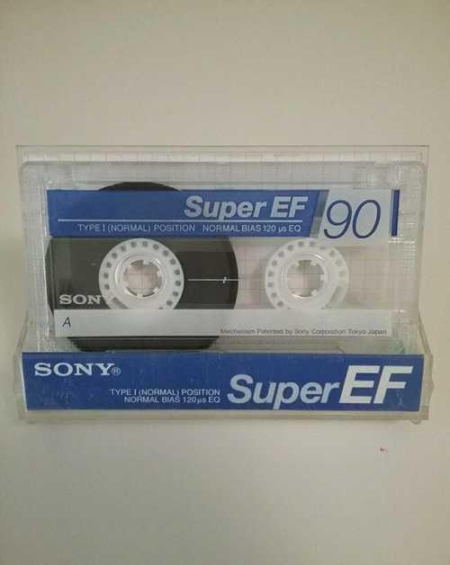 Аудиокассета sony EF90