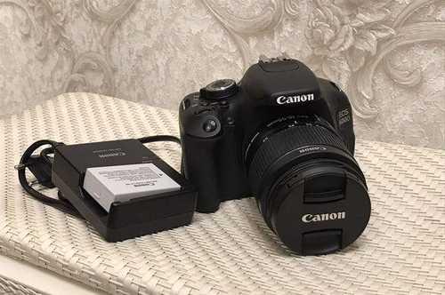 Зеркальный фотоаппарат canon 600d kit