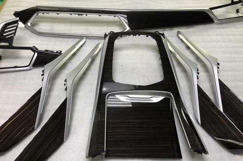 Декоративные планки салона дерево bmw x5 g05
