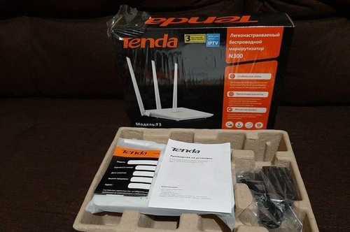 Wi-Fi роутер Tenda F3 N300