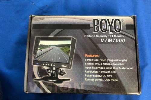 Boyo VTM7000S - Автомобильный TFT-LCD монитор