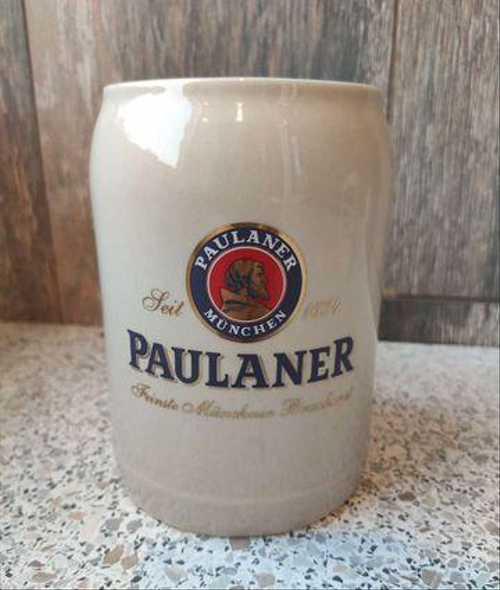 Кружка пивная Paulaner