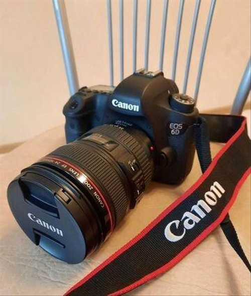 Зеркальный фотоаппарат Canon EOS 6D (WG). Объектив