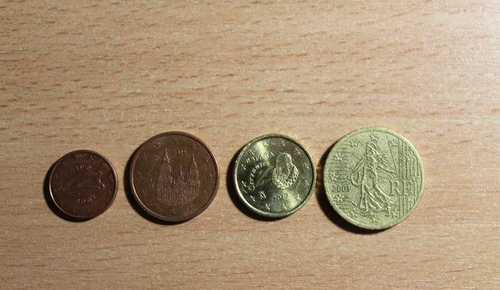 Монеты евросоюза