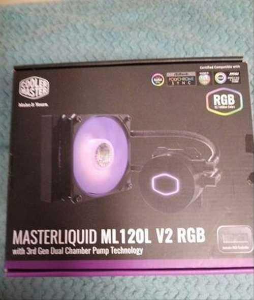 Сжо cooler master masterliquid ML120L V2 RGB