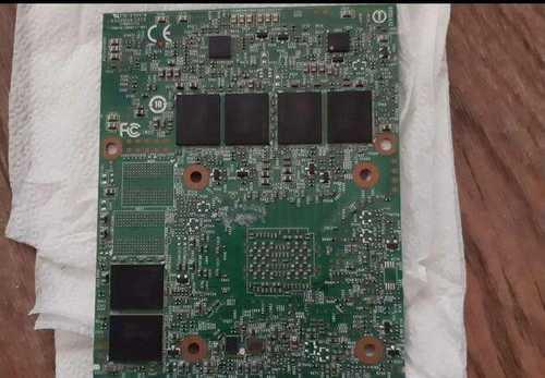 Видеокарта для ноутбука MSI Intel nivada gtx570m 1