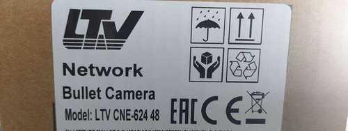 Цилиндрическая IP видеокамера LTV CNE-624 48