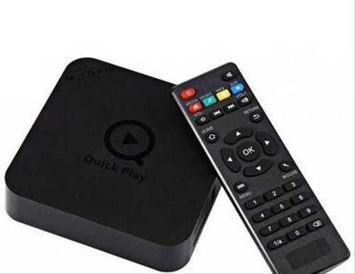 Новая тв смарт приставка Android TV box Q1 2GB/16G