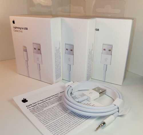 Кабель Apple Lightning - USB 1м (MD818)