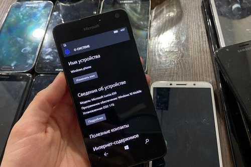 Телефон microsoft lumia 650