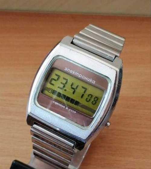 Часы СССР электроника 5 Брутальные мужские часы