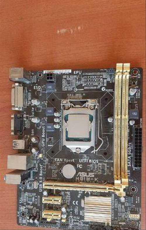 Asus h81m k обзор