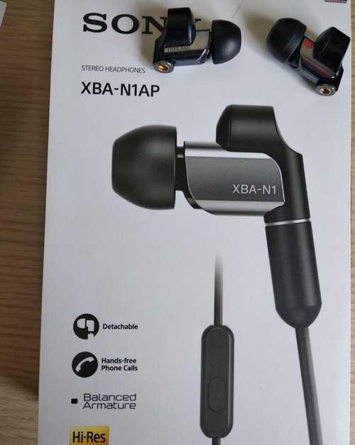 Гибридные наушники Sony xba-n1ap