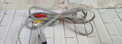 Оригинальный кабель AV для приставки Nintendo Wii