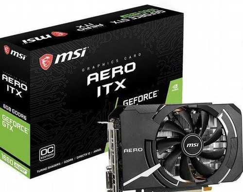 MSI GeForce GTX 1660super aero ITX OC нерабочая