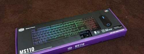 Клавиатура и мышь Cooler Master MS110