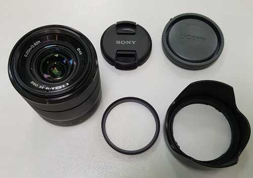 Sony 18-55 3.5-5.6 E идеал, бленда