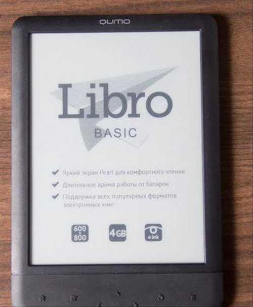 Электронная книга Qumo Libro Basic 4 гб