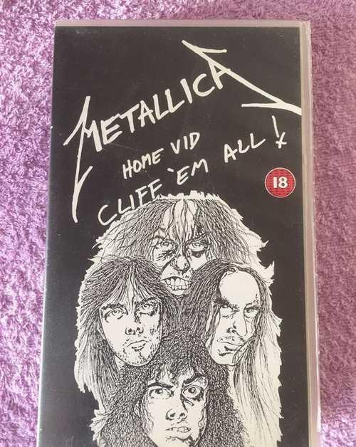 Metallica VHS лицензия