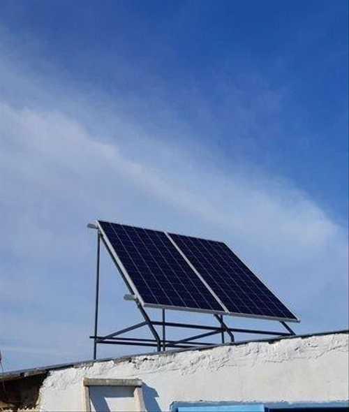 Небольшая солнечная электростанция для дома