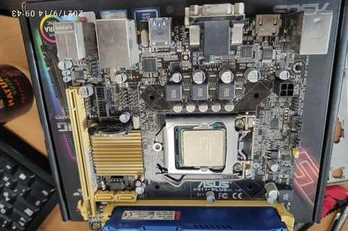 Intel core i5 4430 + Asus h81i-plus